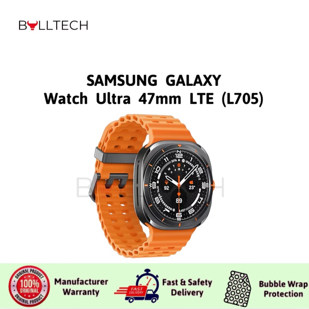 Samsung Galaxy Watch Ultra 47mm LTE (L705) 2GB RAM +32GB ROM 1 YEAR ...
