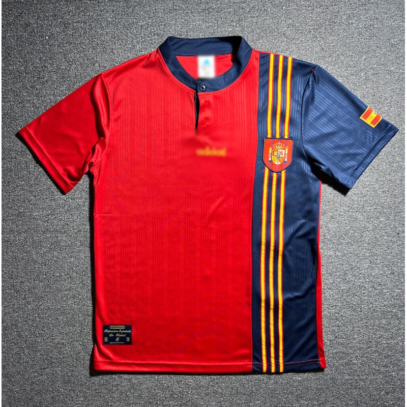 *Retro* Spain Retro Jersey Spain Home Jersey Retro Spain | Shopee Malaysia