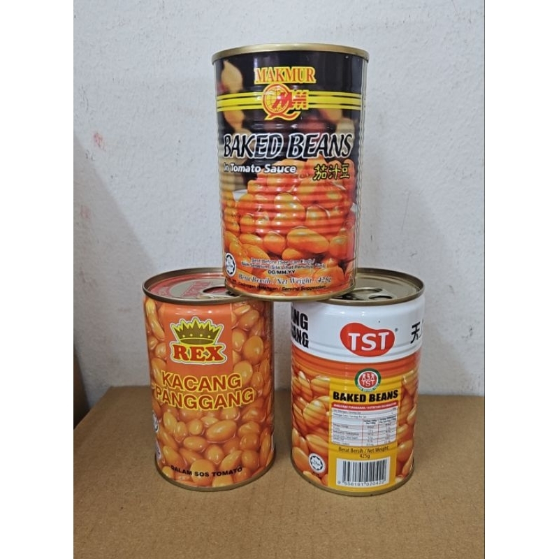TST,YEO'S,Ayam Brand RED Baked Beans 茄汁豆425g | Shopee Malaysia