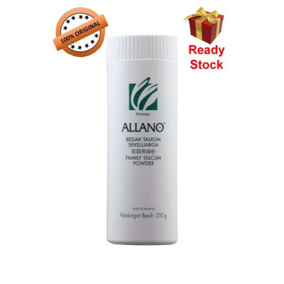 (Ready Stock)*Original*Amway Allano Family Talcum Powder – 250g ...