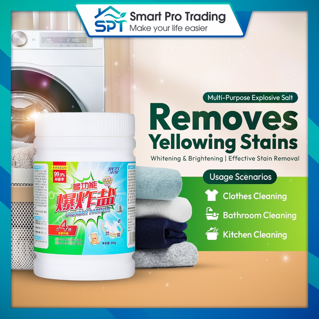 300G Color Cleaner Bleaching Powder | Clean Clothes Magic | Mildew ...