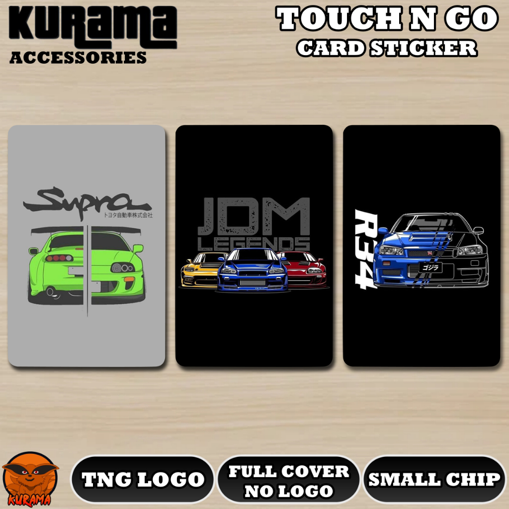 [ JDM ] Touch n Go Card Sticker Cover (Waterproof, High Quality) ,TNG ...