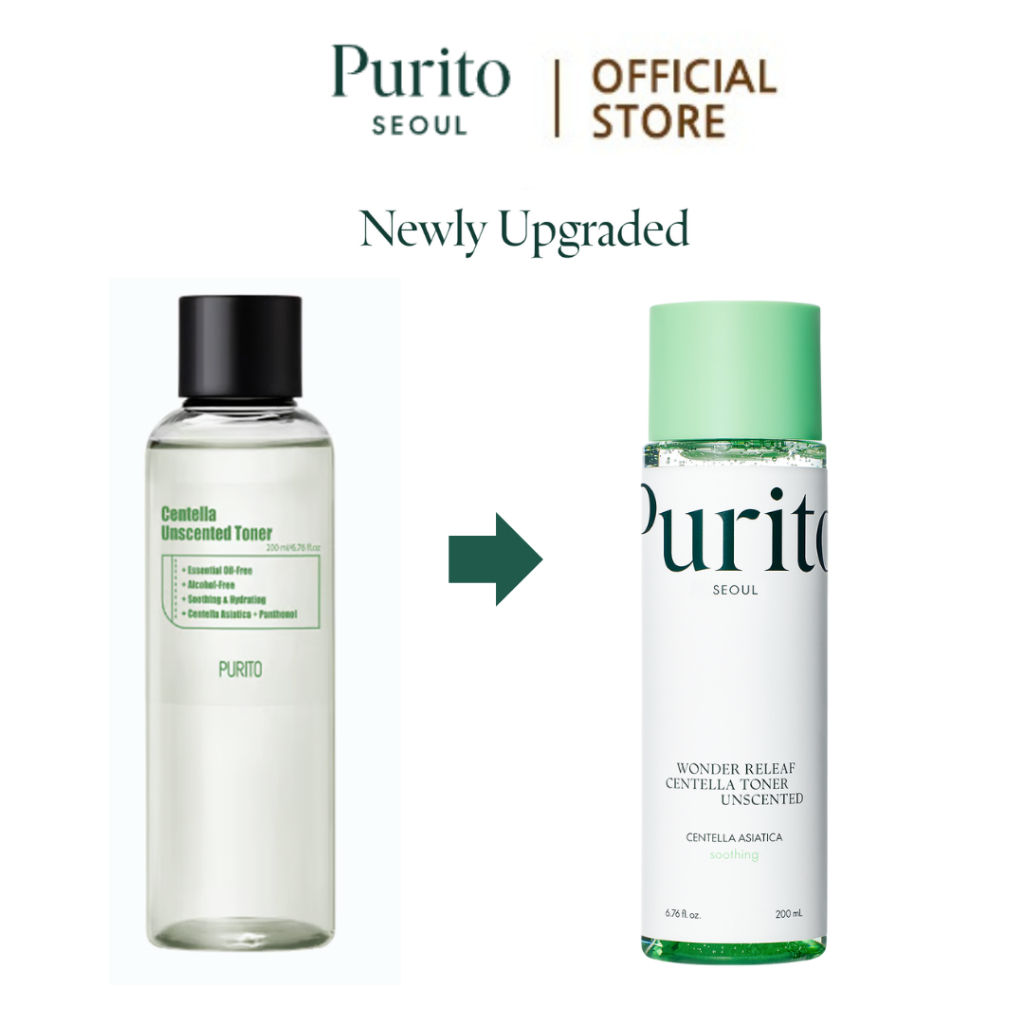 Purito Seoul Wonder Releaf Centella Toner [Unscented] 200ml | Shopee ...