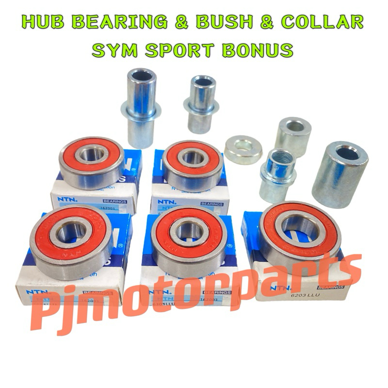 SYM SPORT BONUS -FRONT REAR HUB BEARING RIM RODA SPROCKET OIL SEAL ...