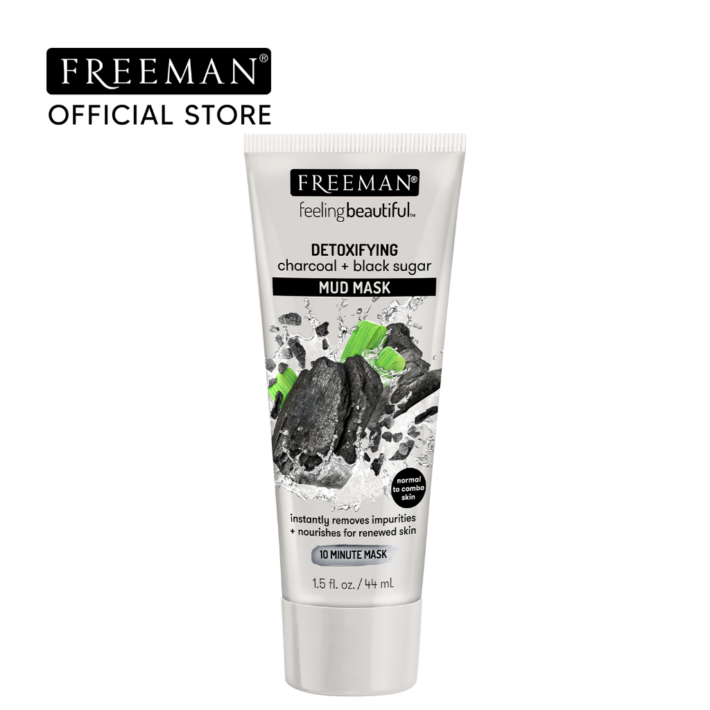 (Mini Tube) Freeman Beauty Deep Cleansing Charcoal and Black Sugar Mud ...