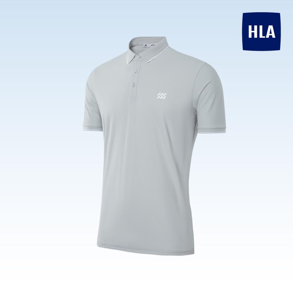 HLA Sportsday Series Breathable Cool Feeling Short Sleeve Polo Shirt ...