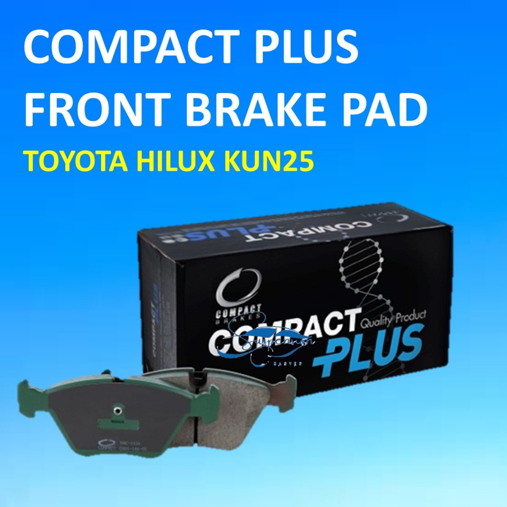 MAYSHOWA BRAND COMPACT PLUS FRONT BRAKE PAD - MCJ-676 - TOYOTA HILUX ...