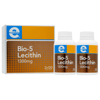 Eurobio Bio-5 Lecithin 1300mg 2x120 | Shopee Malaysia