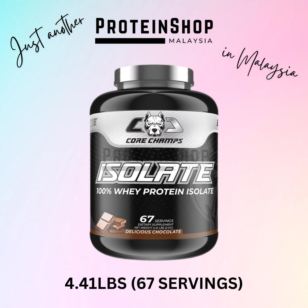 Core Champs 100% Isolate Whey Protein (4.41Lbs) | Shopee Malaysia