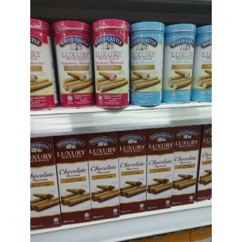 WHITE CASTLE LUXURY WAFER ROLLS | Shopee Malaysia