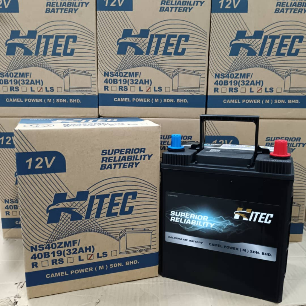 NS40ZL /NS 40ZL/ 40B19L / NS40 HITEC MF CAR BATTERY KERETA BATERI ...