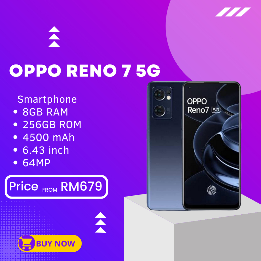 Oppo Reno 7/ Reno 7Z 5G (8GB+256GB) (Original second) READY STOCK ...