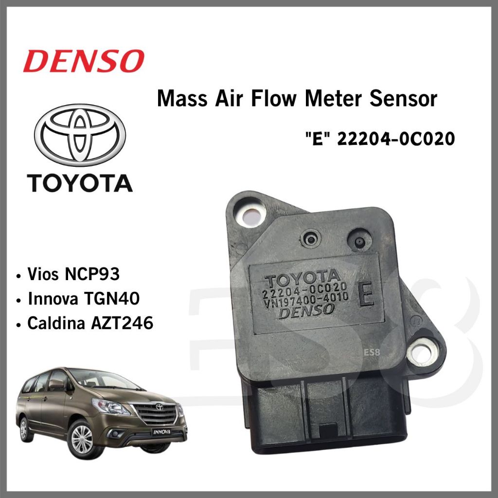 Toyota Vios NCP93 Innova TGN40 Caldina AZT246 Mass Air Flow Meter ...
