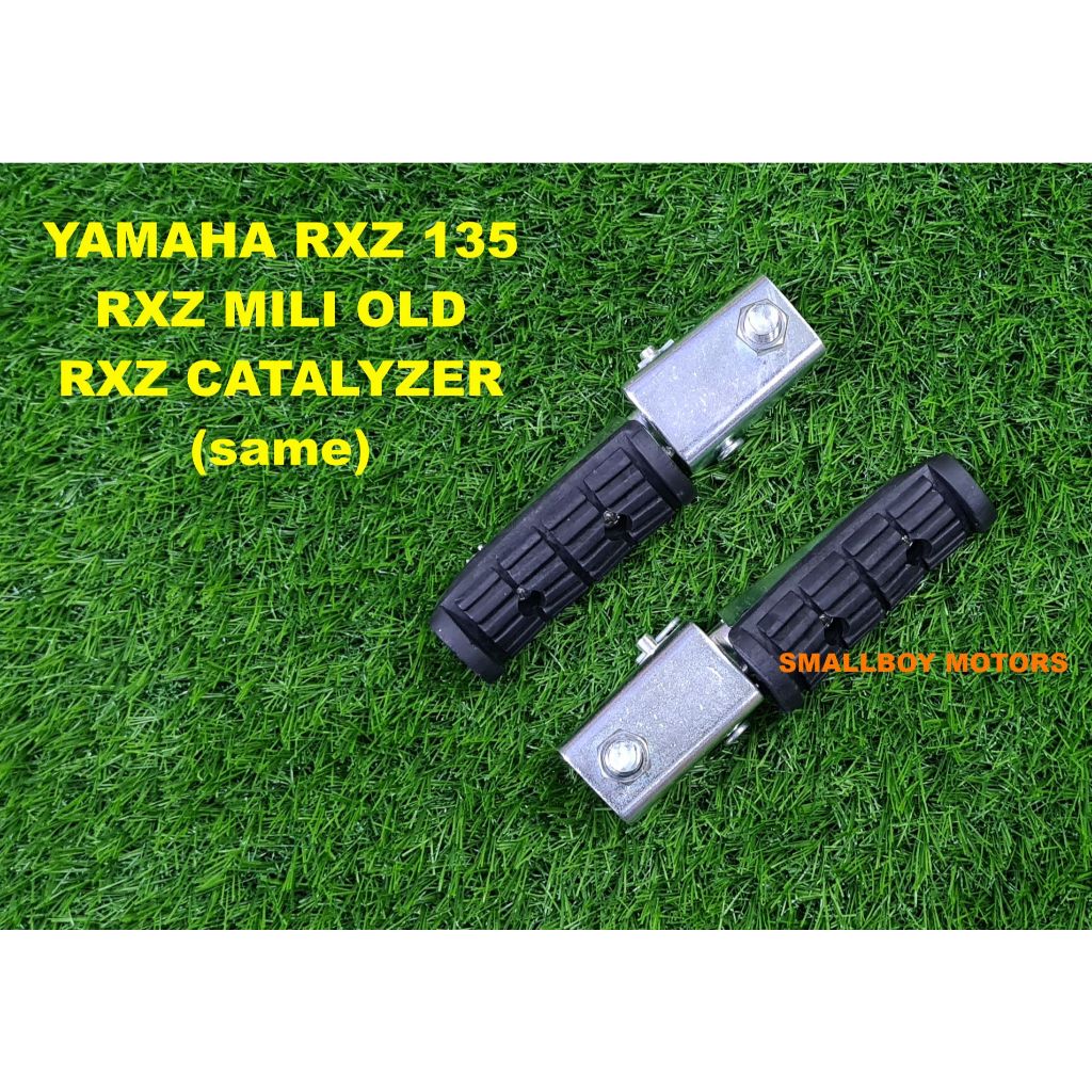 YAMAHA RXZ CATALYSER RXZ135 NEW REAR FOOTREST FOOT REST STAY TEMPAT ...