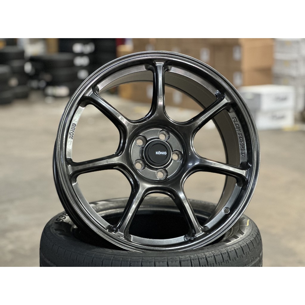 NEW 18X8.5J Konig Ultragram Rim (set of 4) 5X100 for GT86 GR86 BRZ ...