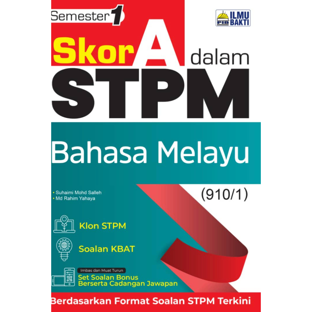 Buku Kerja Latihan 2024 Skor A Dalam Stpm Semester 1 Shopee Malaysia