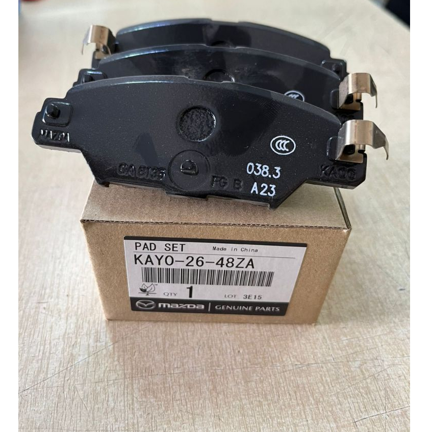 100% GENUINE (MAZDA) REAR DISC BRAKE PAD MAZDA CX5 KE &KF MODEL ...