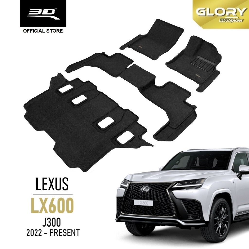 3D GLORY Car Mat Lexus LX600 (2022 - Present) | Shopee Malaysia