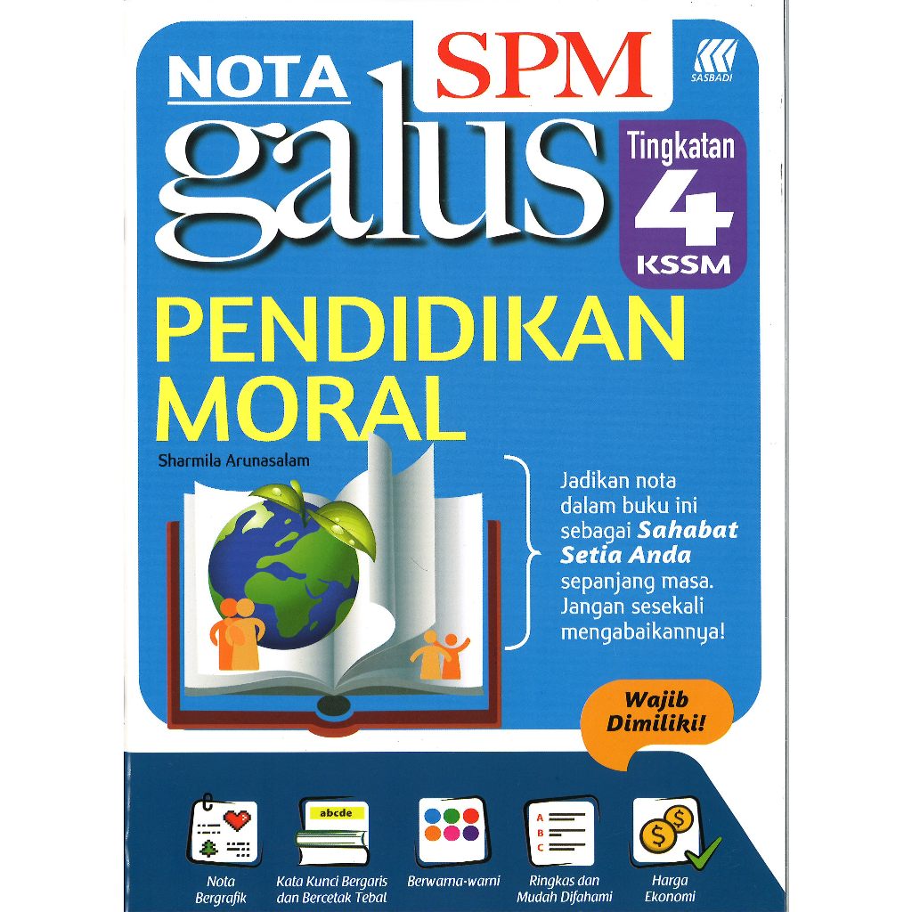 NOTA GALUS SPM KSSM - PENDIDIKAN MORAL TINGKATAN 4 | Shopee Malaysia