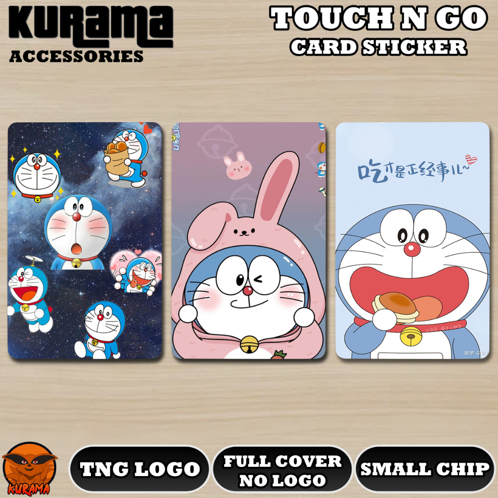 [ Doraemon ] Touch n Go Card Sticker Cover (Waterproof, High Quality) ,TNG CARD | Shopee Malaysia