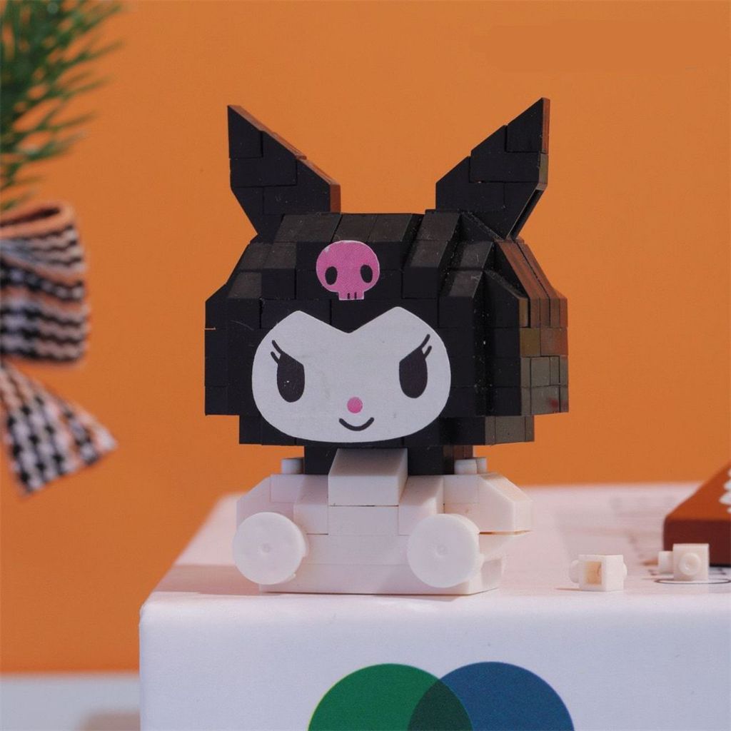Ready Stock Sanrio Lego Brick Cute Cartoon Building Blocks Disney ...