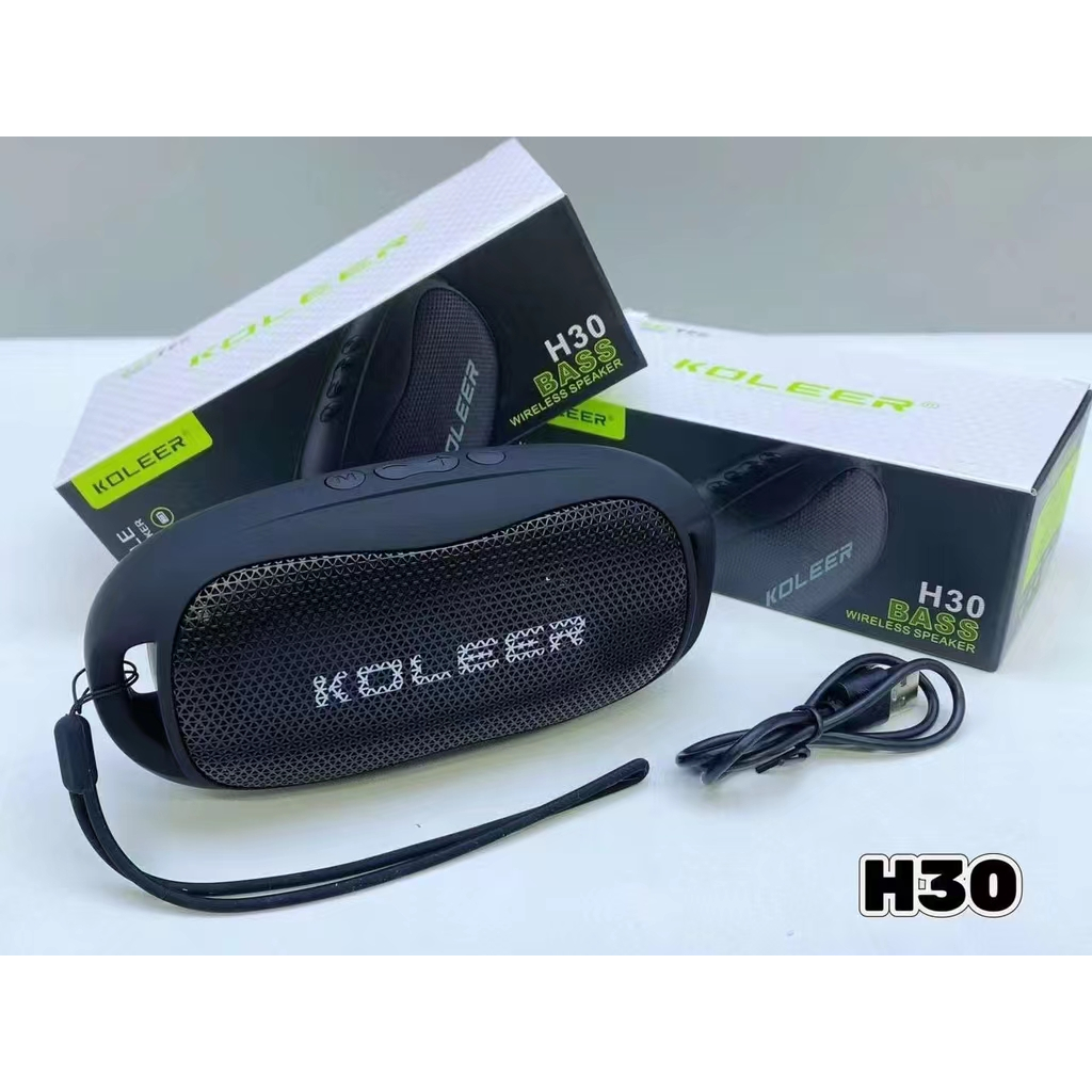 KOLEER H30 TWS Wireless Bluetooth V5.4 Portable Speaker / Rechargeable ...