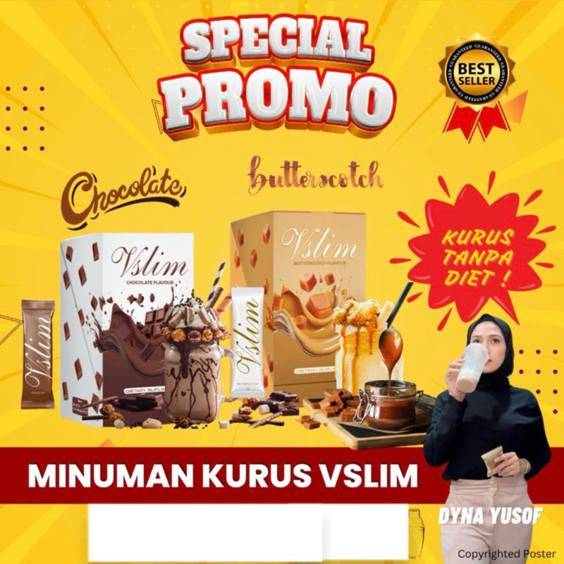 𝗞𝗨𝗥𝗨𝗦 𝗧𝗔𝗡𝗣𝗔 𝗗𝗜𝗘𝗧 Original 𝗩𝗦𝗟𝗜𝗠 By Dyna Yusof Chocolate