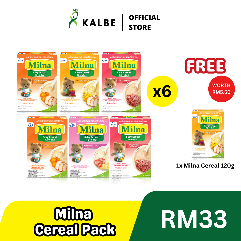 [Bundle of 6] Milna Cereal Pack | Shopee Malaysia