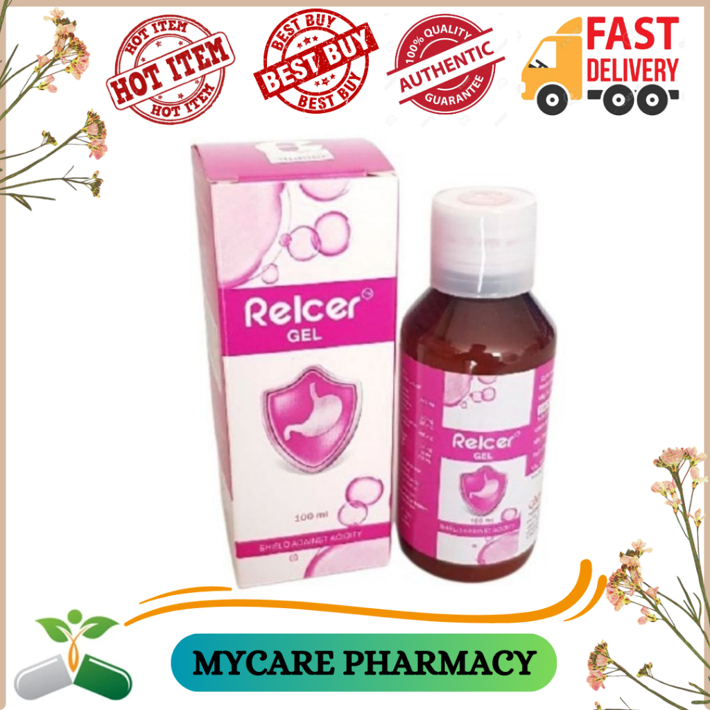 RELCER GEL 100ML treatment of acidity, bloating and stomach ulcers ...