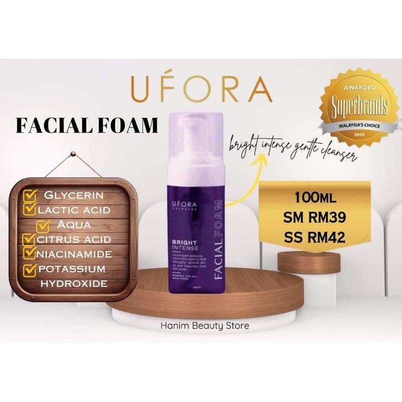 FACIALFOAM UFORA ORIGINAL | Shopee Malaysia