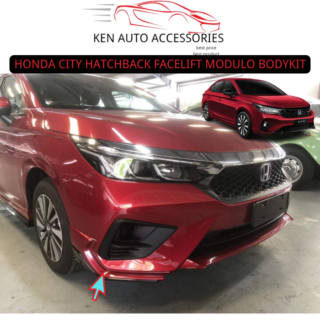 HONDA CITY HATCHBACK FACELIFT 2024 MODULO BODYKIT / BODYKIT MODULO CITY ...
