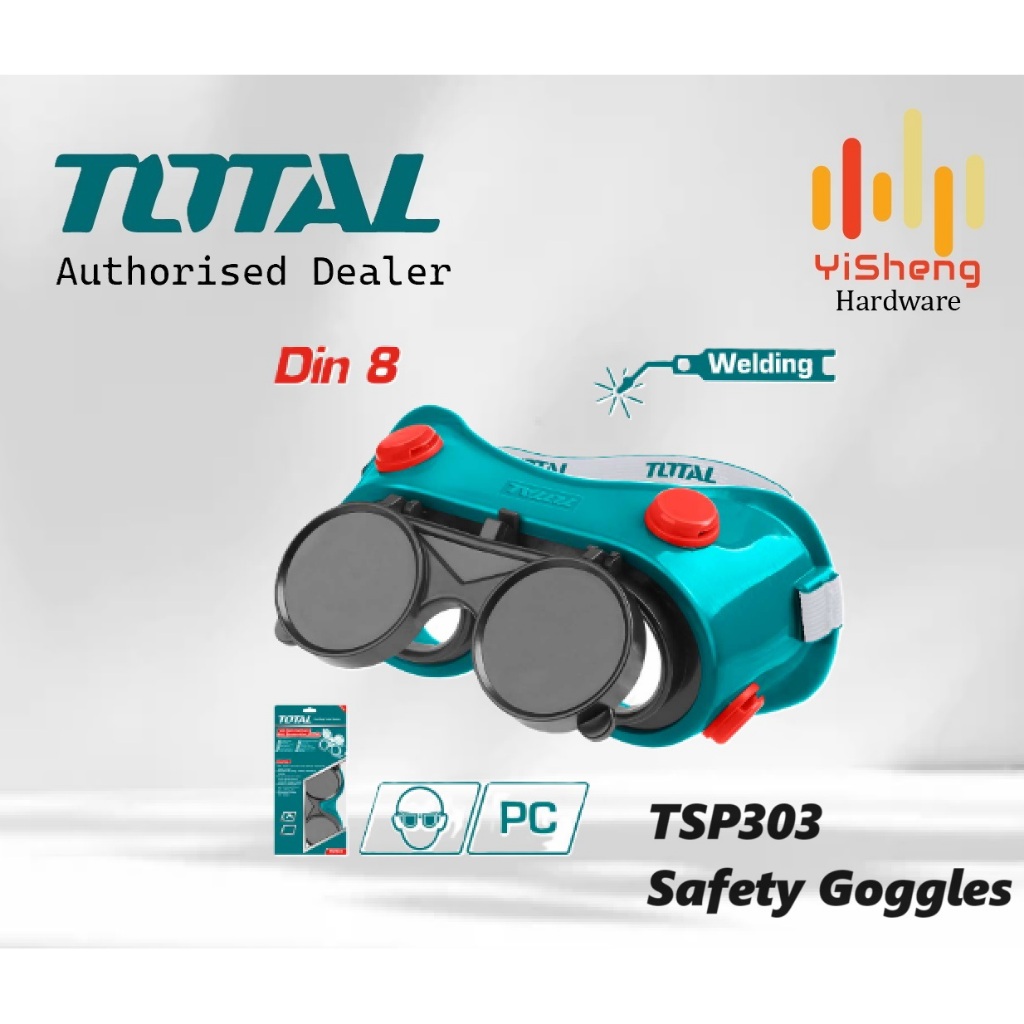 TOTAL TSP303 Safety Welding Goggles for Eye protection | Shopee Malaysia