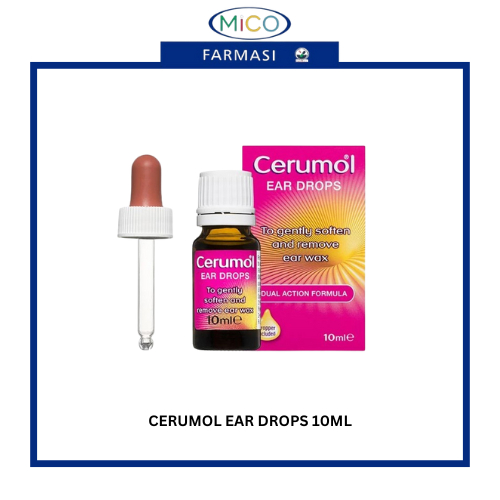 CERUMOL EAR WAX SOFTENER 10ML - [EXP: 04/2028] | Shopee Malaysia