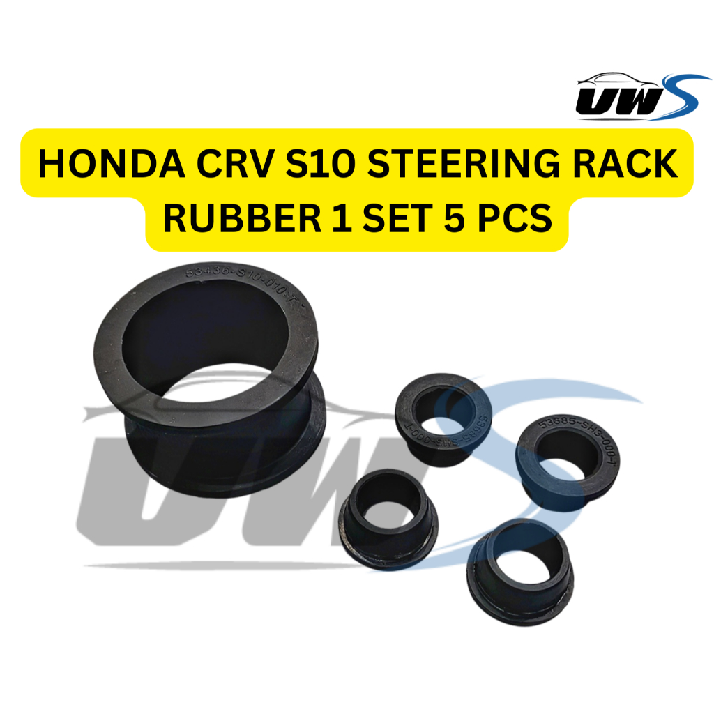 HONDA CRV S10 STEERING RACK RUBBER 1 SET 5 PCS | Shopee Malaysia
