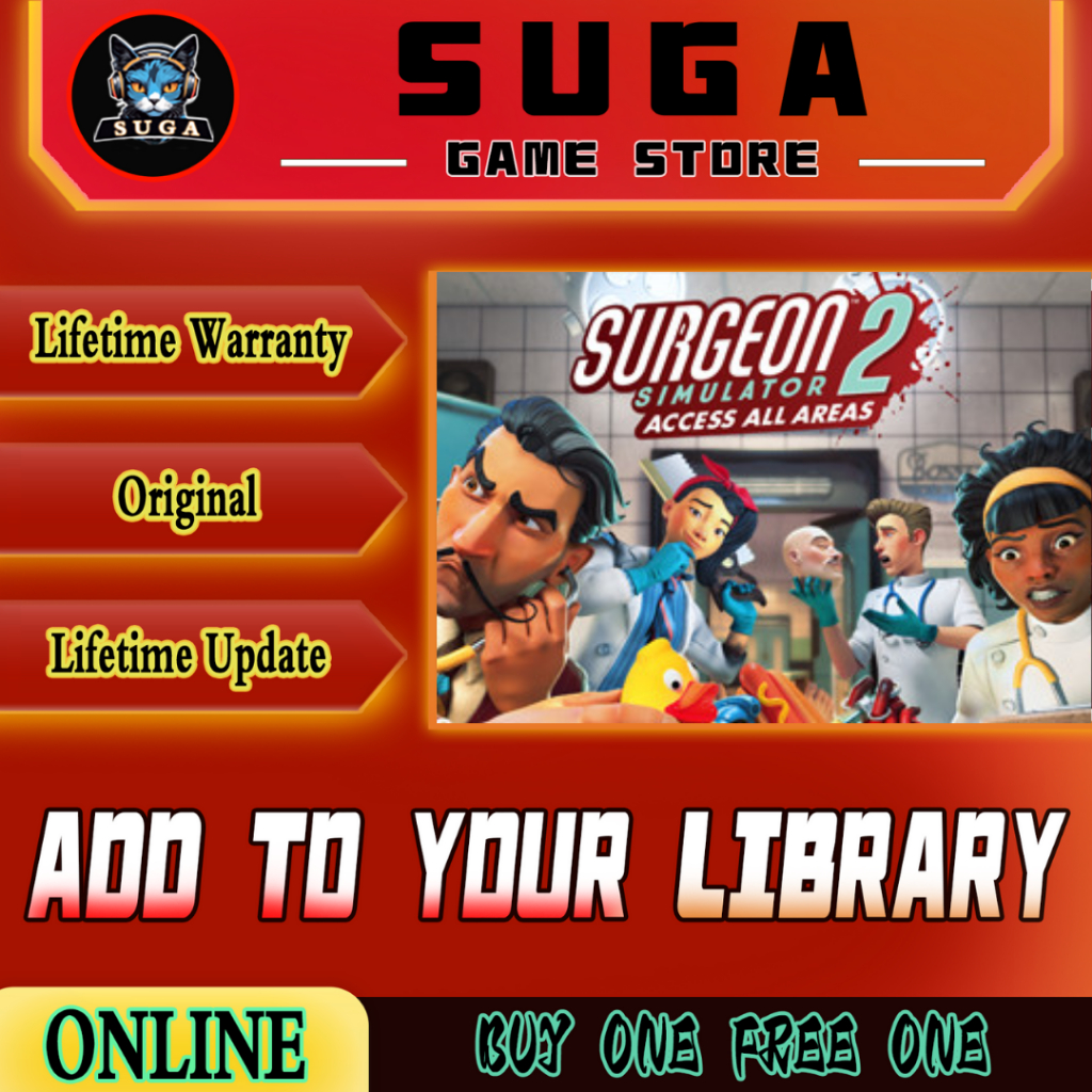 Surgeon Simulator 1 + 2 | PC Original Game Account | Shopee Malaysia