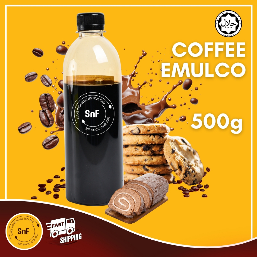 Coffee Emulco Perasa Kopi 500g Halal Murah Viral Pelbagai Kegunaan ...
