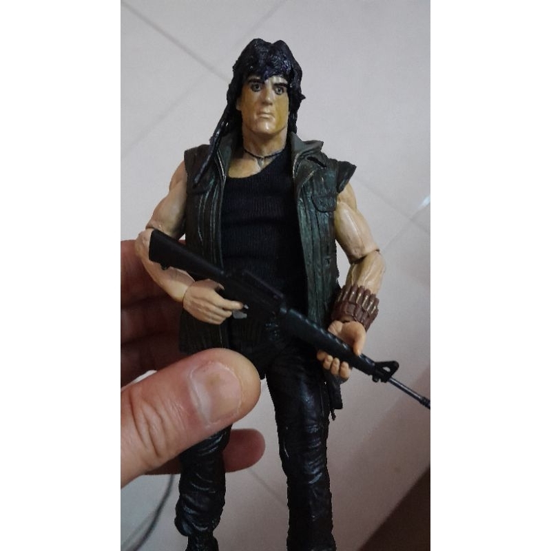 Neca rambo custom repaint marvel legends gi joe mcfarlane | Shopee Malaysia