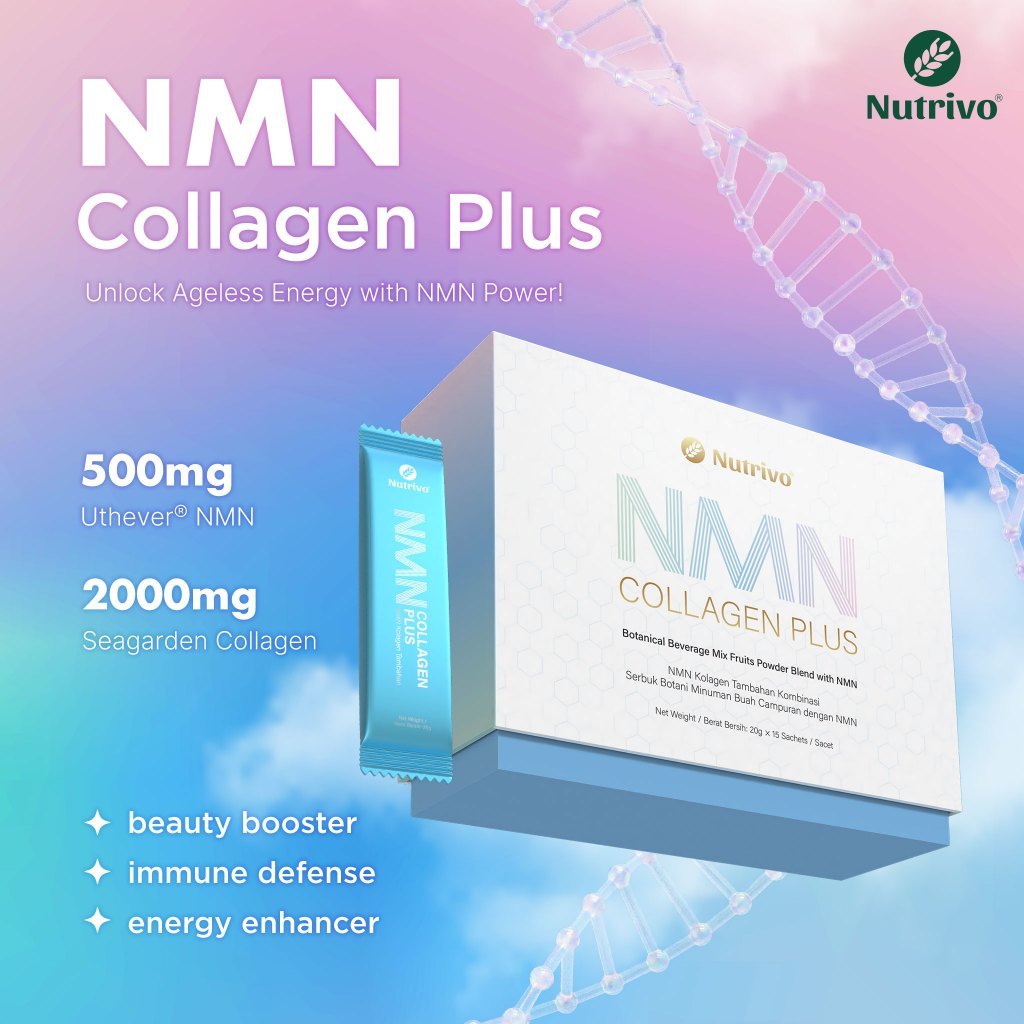 Nutrivo NMN Collagen Plus 20g x 15 Sachets | Shopee Malaysia