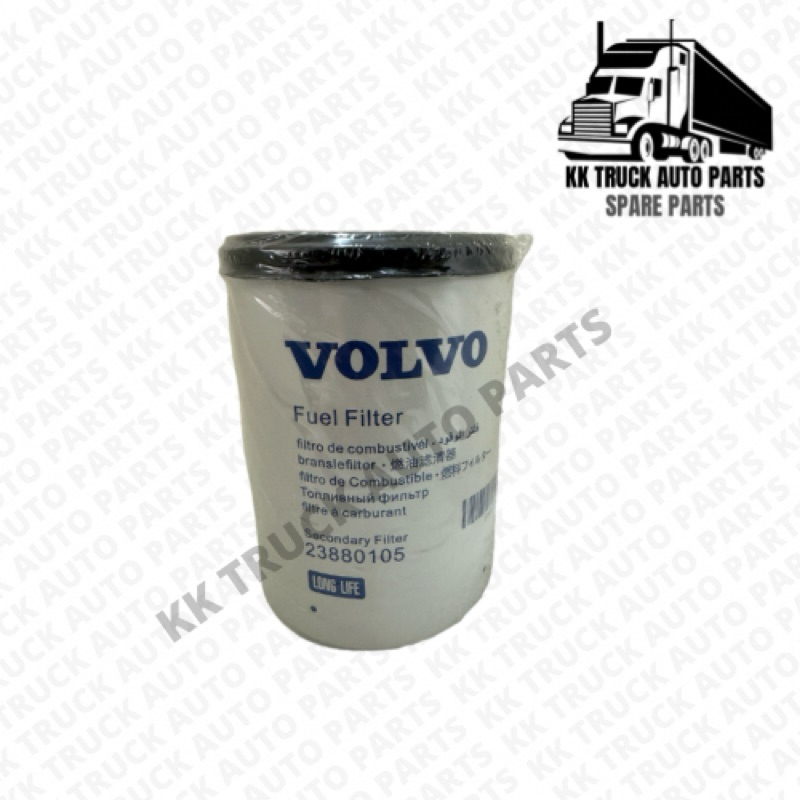 VOLVO FM V4 PENAPIS BAHAN BAKAR FUEL FILTER SPIN-ON 23880105 21764952 ...