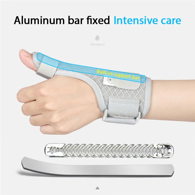 Adjustable Wrist Thumb Hand Support Brace Thumb Splint Hand With Wrist ...
