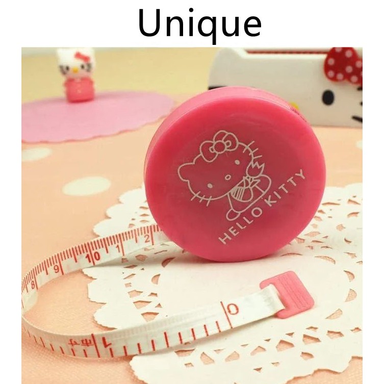 [READY STOCK] Hello kitty Automatic Stretching Tape measure Pull Ruler ...