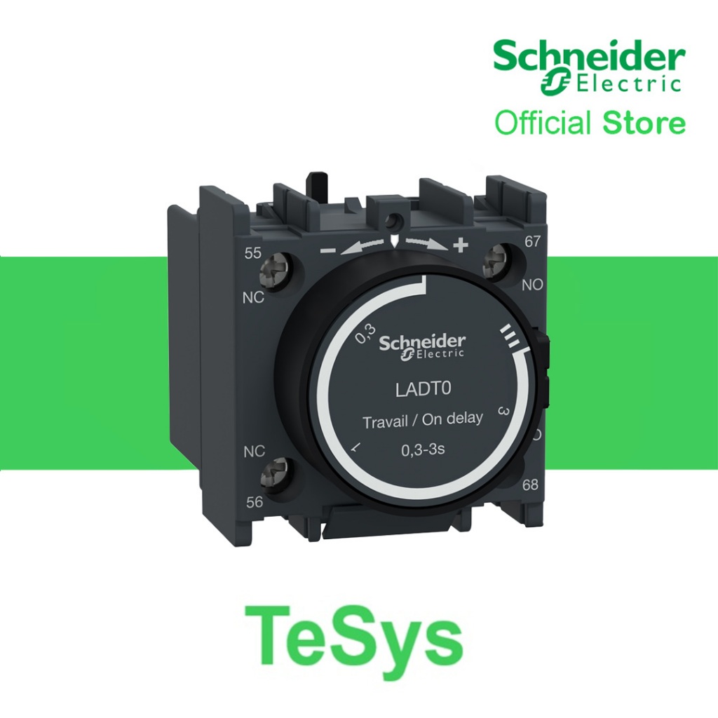 Tesys D Time Delay Auxiliary Contact Block 1No+1 Nc Screw | Shopee Malaysia