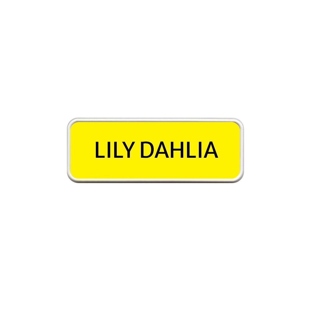 PLASTIC NAME FRAME RV-WHITE #75X25 | Shopee Malaysia
