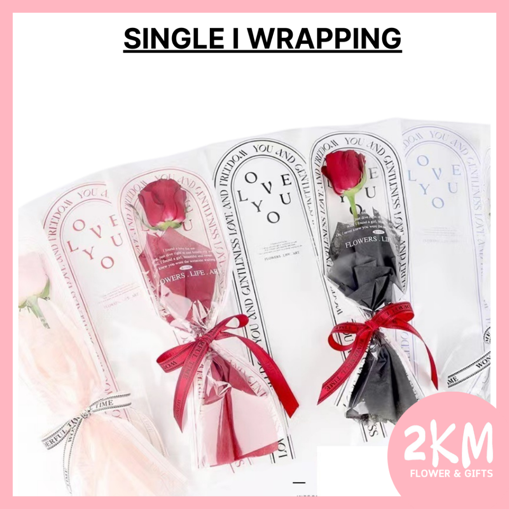 (20PCS) SINGLE I DESIGN Flower Wrapping Paper Flower Paper Wrapping ...