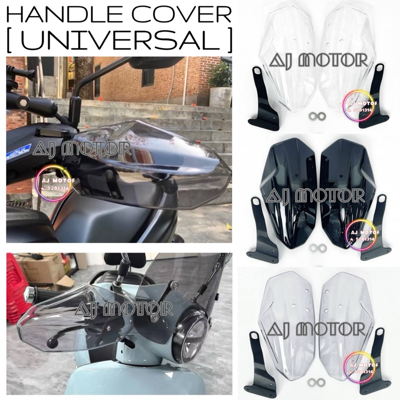 UNIVERSAL HANDLE COVER YAMAHA NMAX155 XMAX250 XMAX300 TMAX560 TMAX530 ...