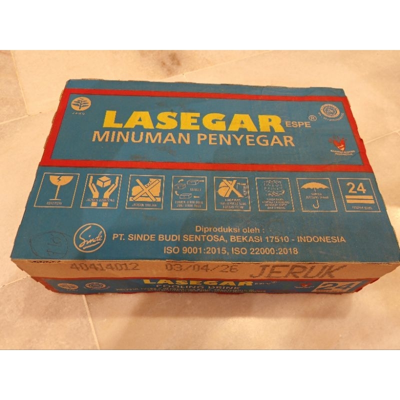 LASEGAR 1 CARTON 24 TIN/Minuman Panas badan/Cooling Drink /Import dari ...