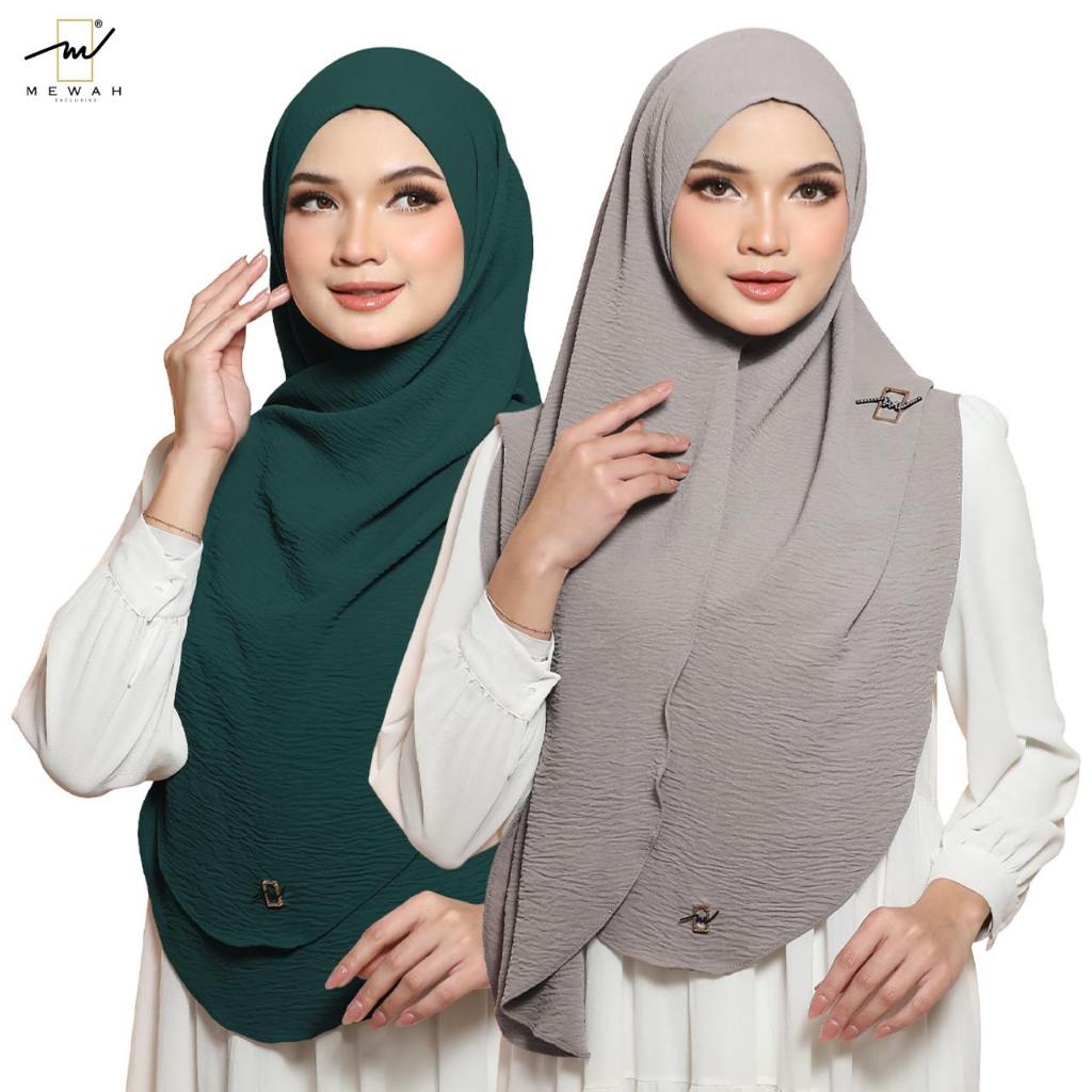 Mewah Exclusive Tudung Rose - Instant Sarung Ironless Hijabs Umrah ...