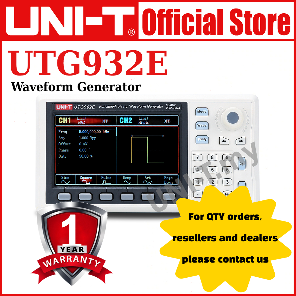 UNI-T UTG932E Waveform Generator | Shopee Malaysia