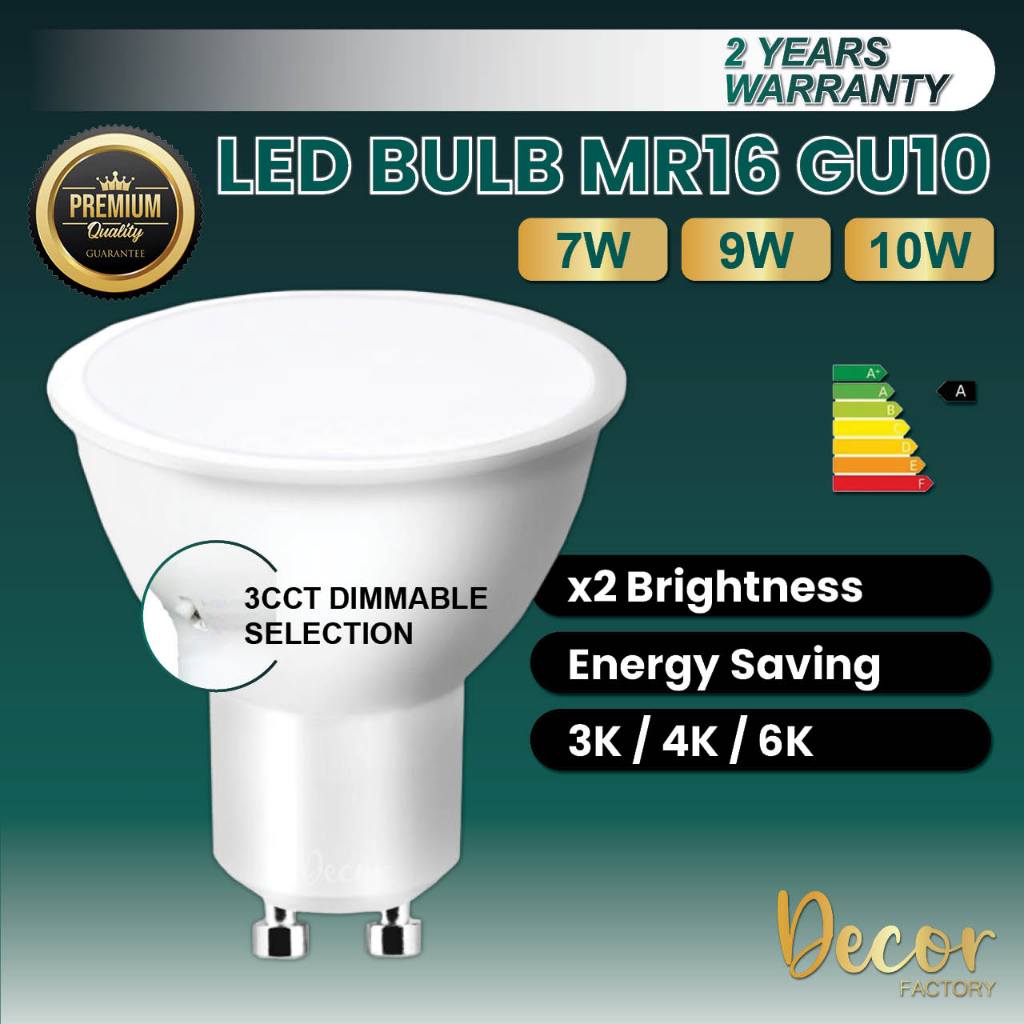 MR16 Led Bulb / GU10 Led Bulb 7W 9W 10W Spot / Eyeball Bulb Mentol Bulb ...