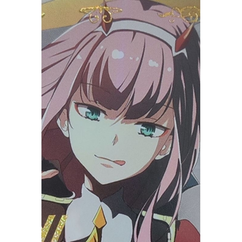 Card Darling in the Franxx Zero Two anime Waifu TCG Trading card games ...
